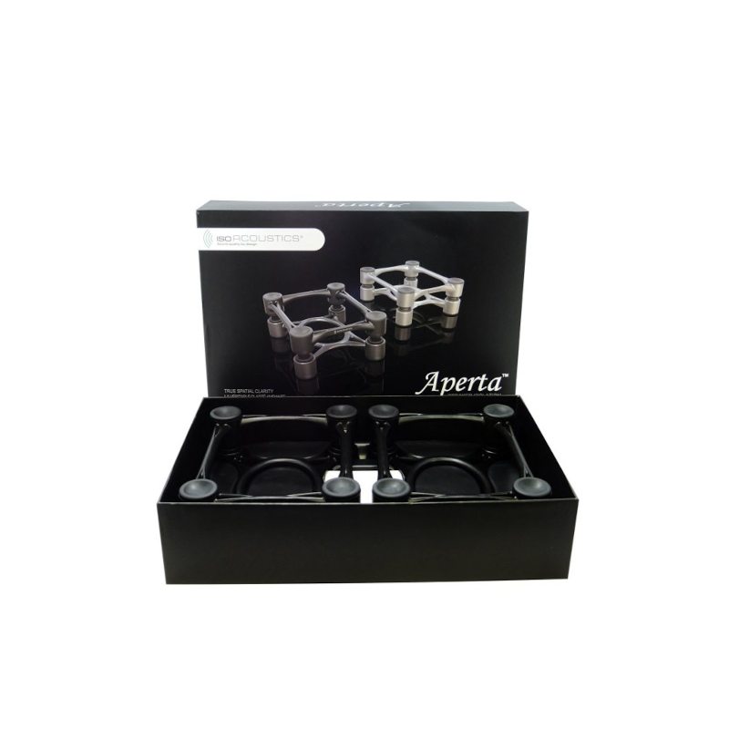 ISOACOUSTICS Aperta Sculpted Aluminum Acoustic Isolation Platform | AV ...